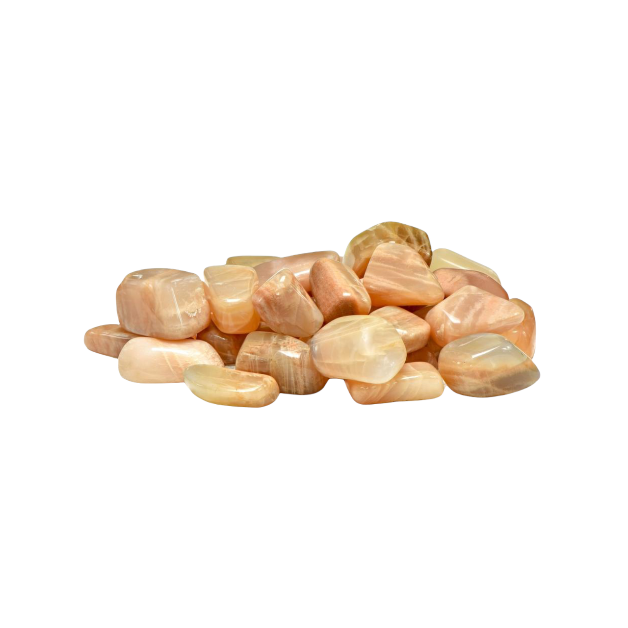 Peach Moonstone / Tumbled Gemstone / Emotional Healing & Balance / (1 ...
