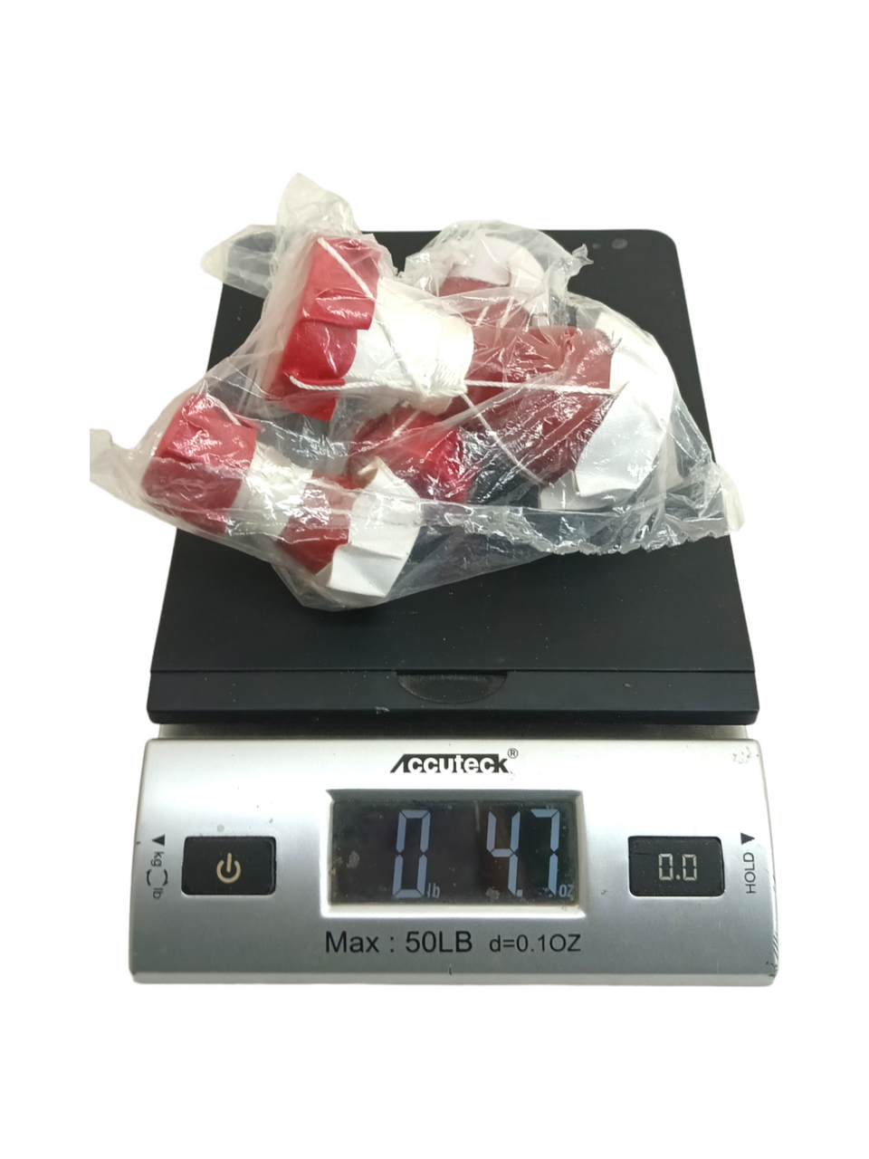Orisha Shango Mini Drums / Red & White / 3 Piece Set / Tamborcitos De ...