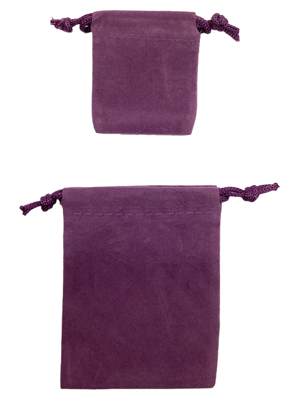 Purple Velvet / 2.5" / Drawstring Mojo Bag Pouch / Channel Spiritual ...