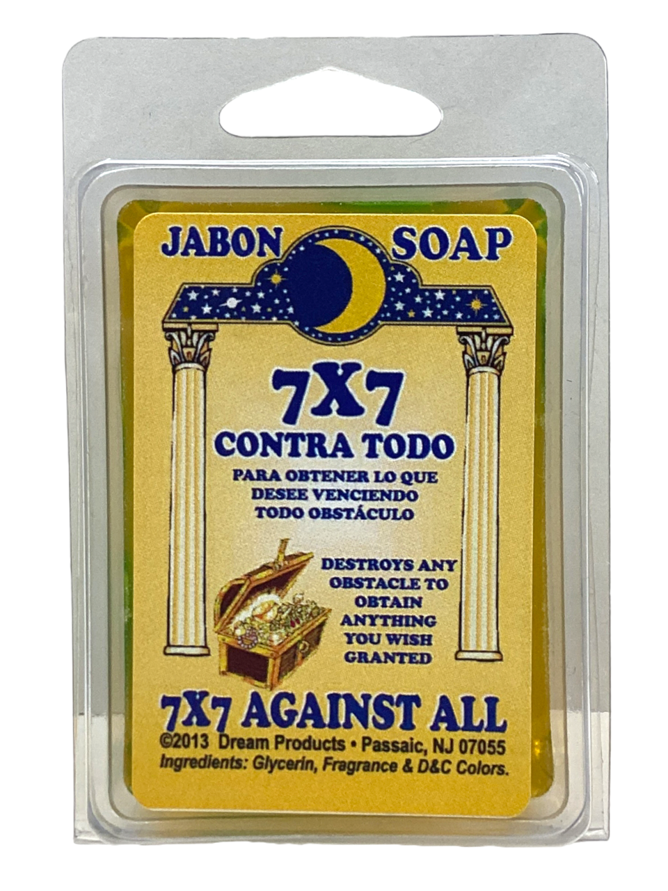 7x7 Contra Todo Spiritual Soap Bar: Overcome Obstacles & Good Luck ...