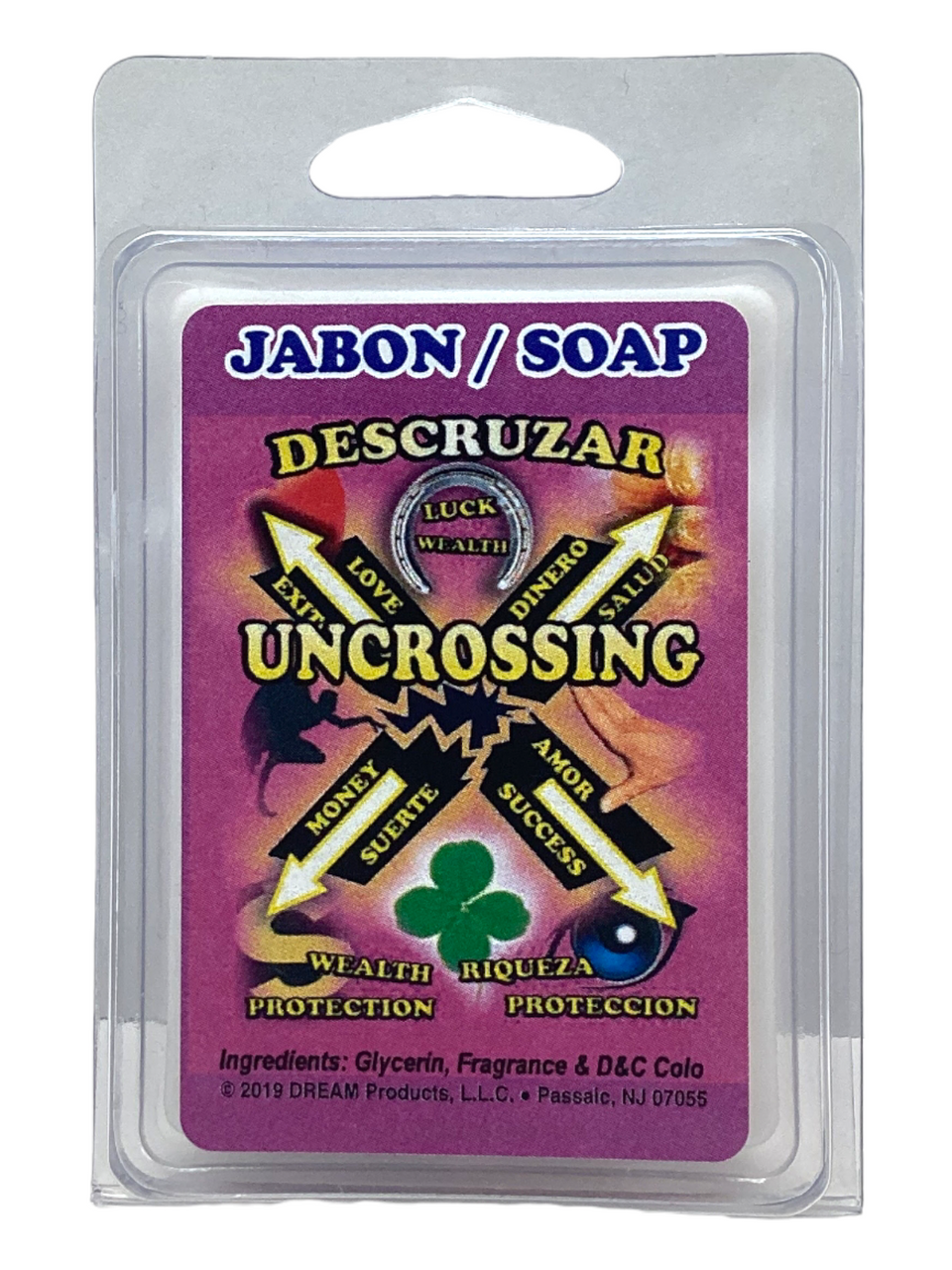 Uncrossing Descruzar Spiritual Soap Bar: Remove Curses & Spells ...