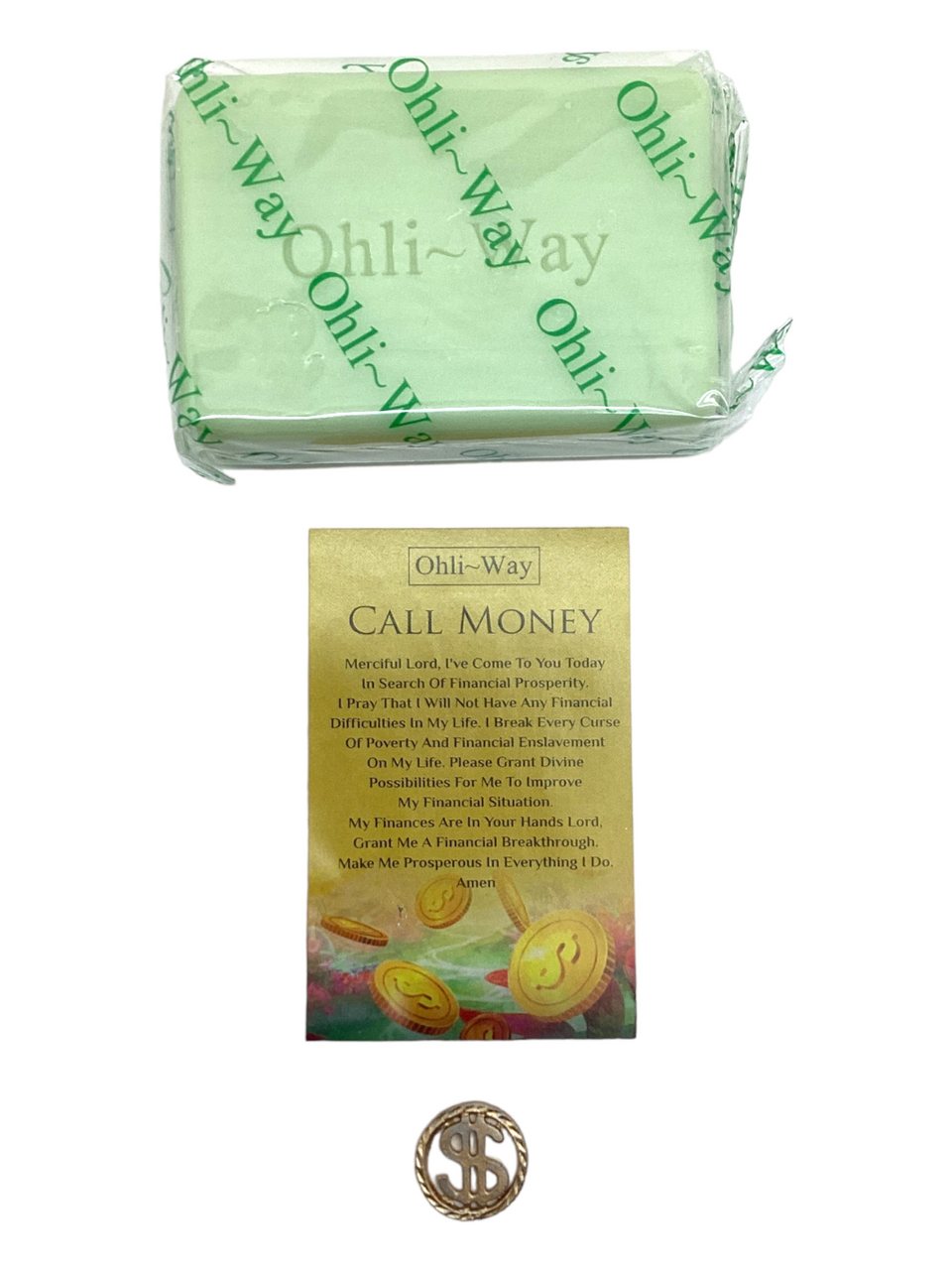 Call Money Llama Dinero / Soap Bar / English-Spanish Prayer Card ...
