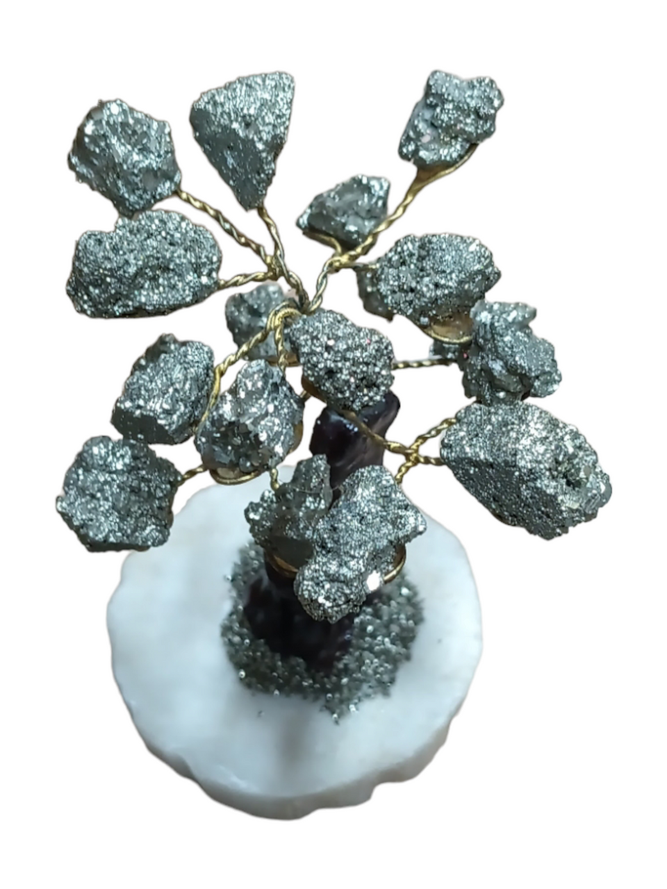 Tree Of Life Pyrite Money Tree Good Luck, Protection - Amplify ...
