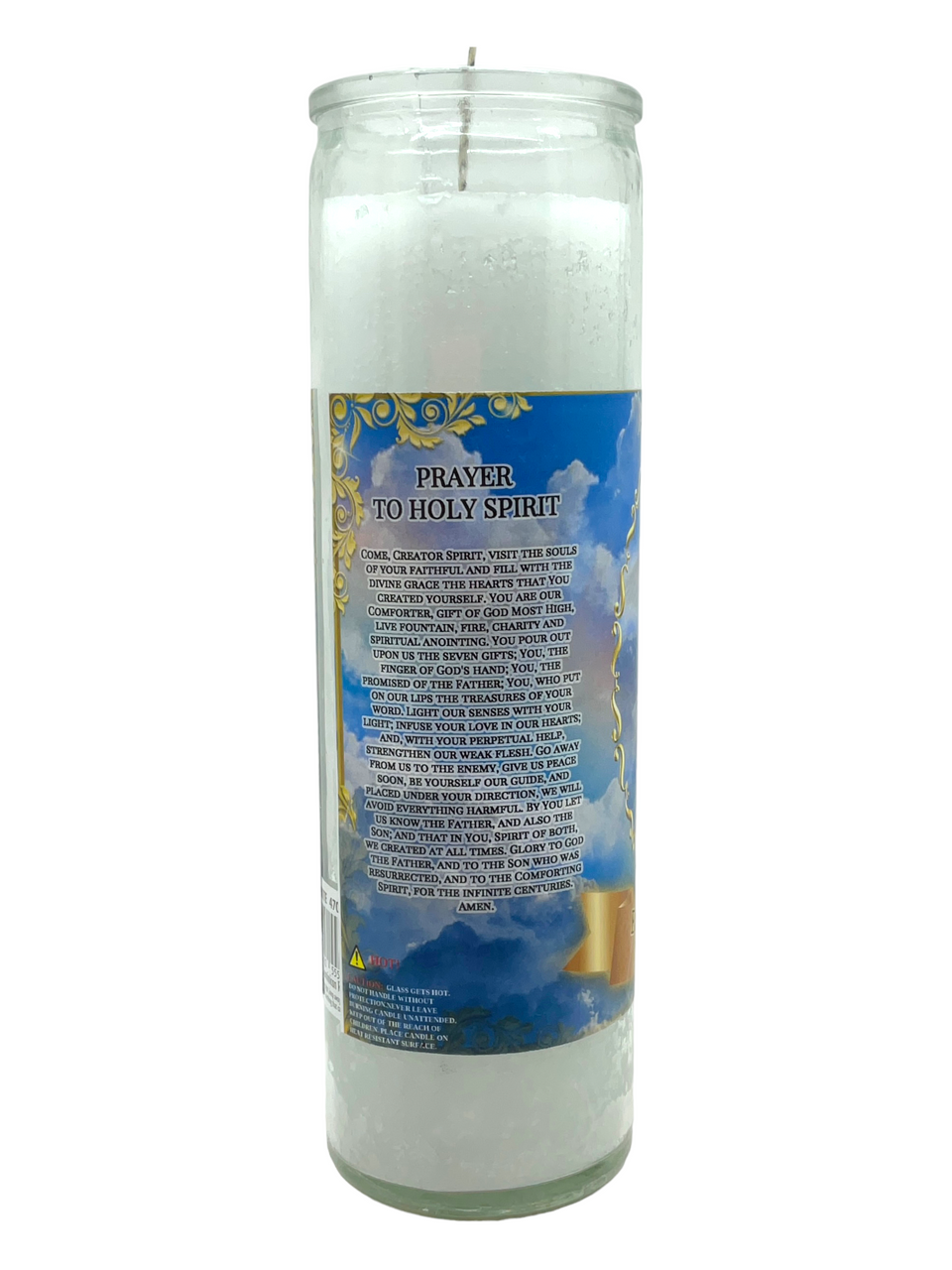 Holy Spirit (Espíritu Santo) 7 Day Prayer Candle – Renewed Faith ...