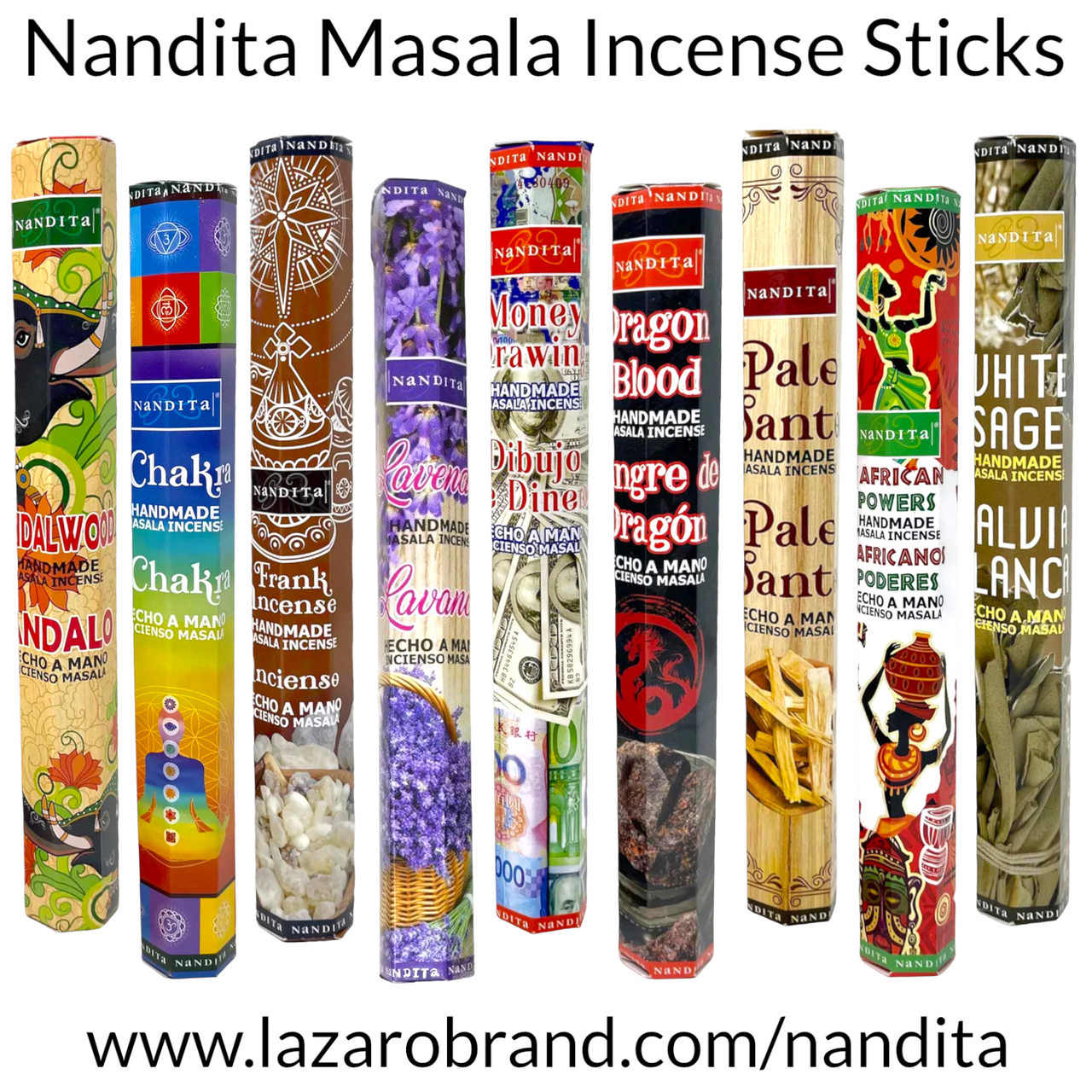 7 Chakras Masala Incense Sticks For Aura, Balance, Spiritual Energy ...