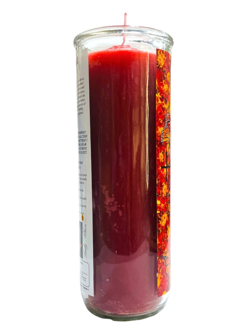 Santa Muerte Enchanted Candle – Draw Passion Transformation And ...