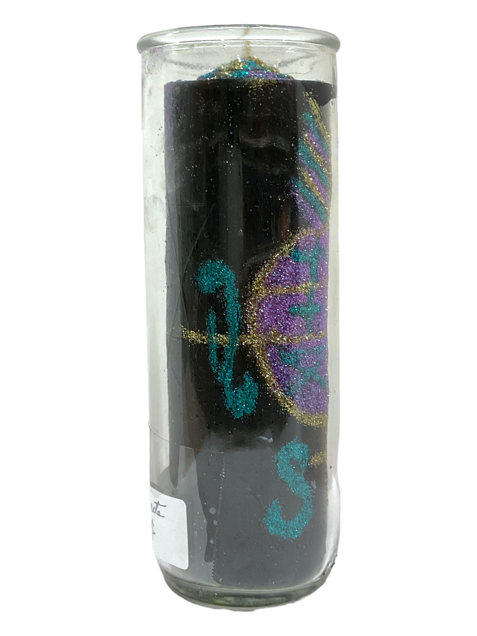 Santa Muerte / Black Enchanted Pull Out Jar Spell Candle / By Lady Rhea ...