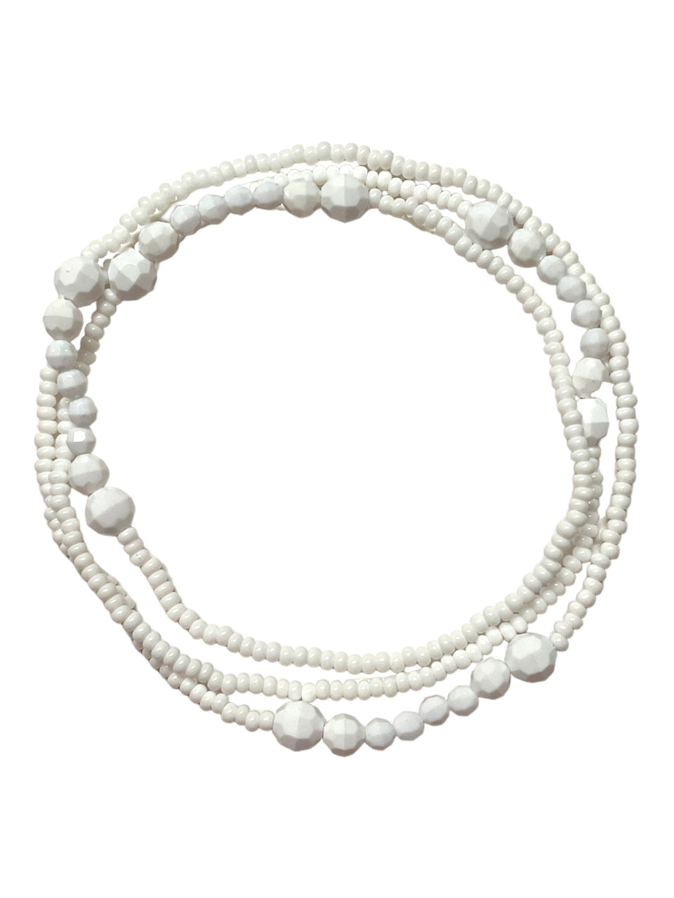 Orisha Obatala Fancy Eleke Bead 40" Spiritual Necklace To Fight For ...