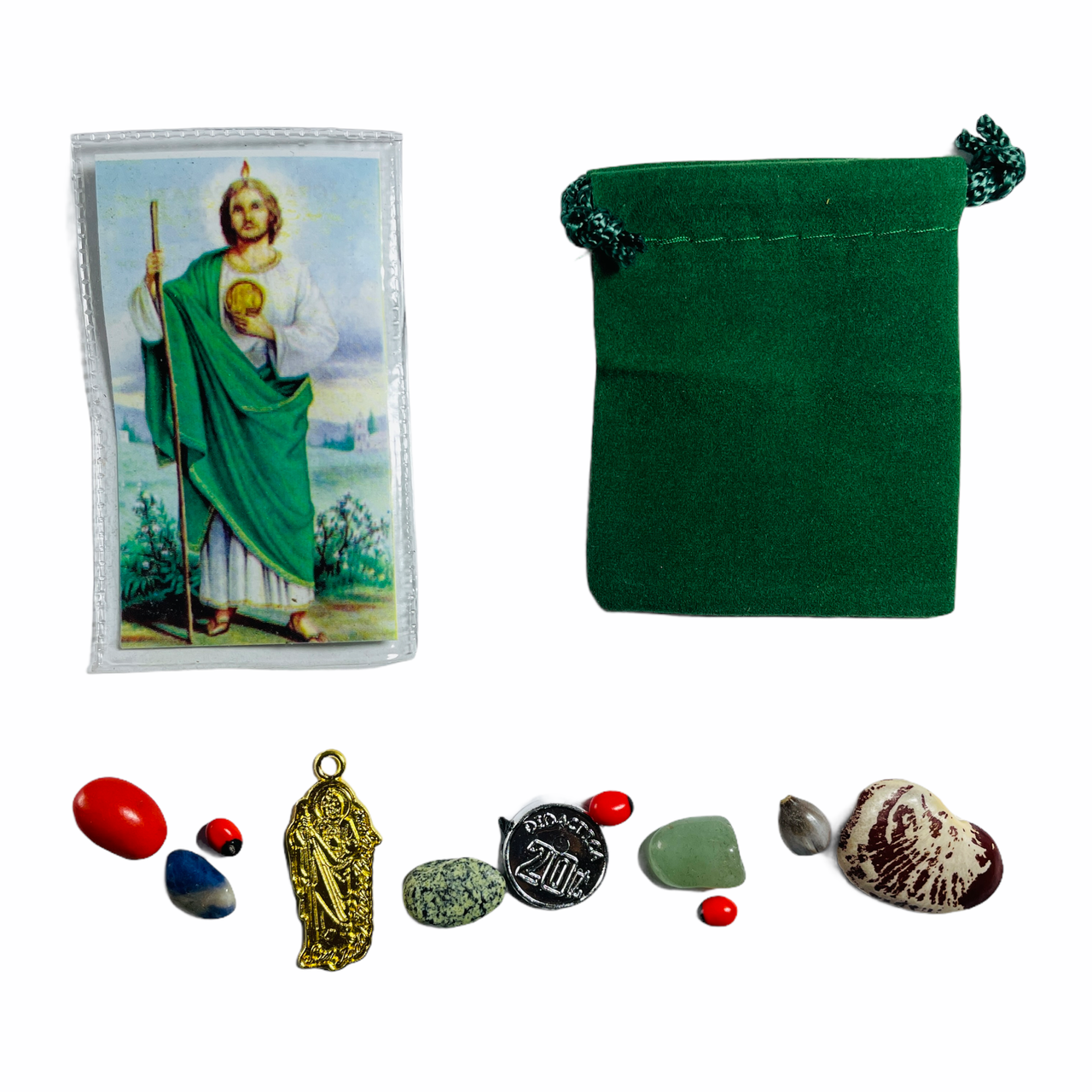 Saint Jude / San Judas Tadeo / Patron Saint Of Healing / Mojo Bag Kit ...