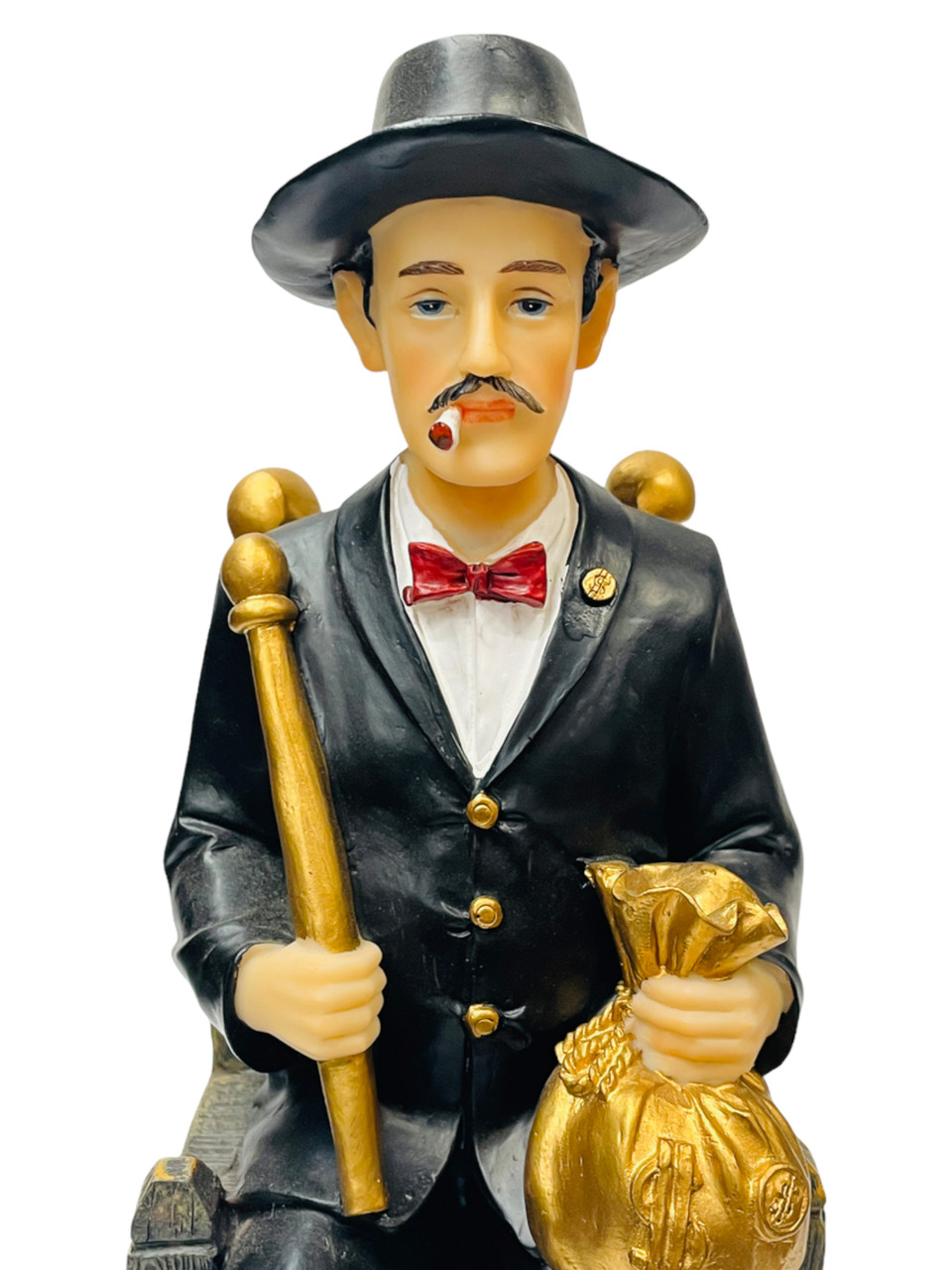 San Simon Statue: Guardian Of Paths (5”) - Botanica San Lazaro