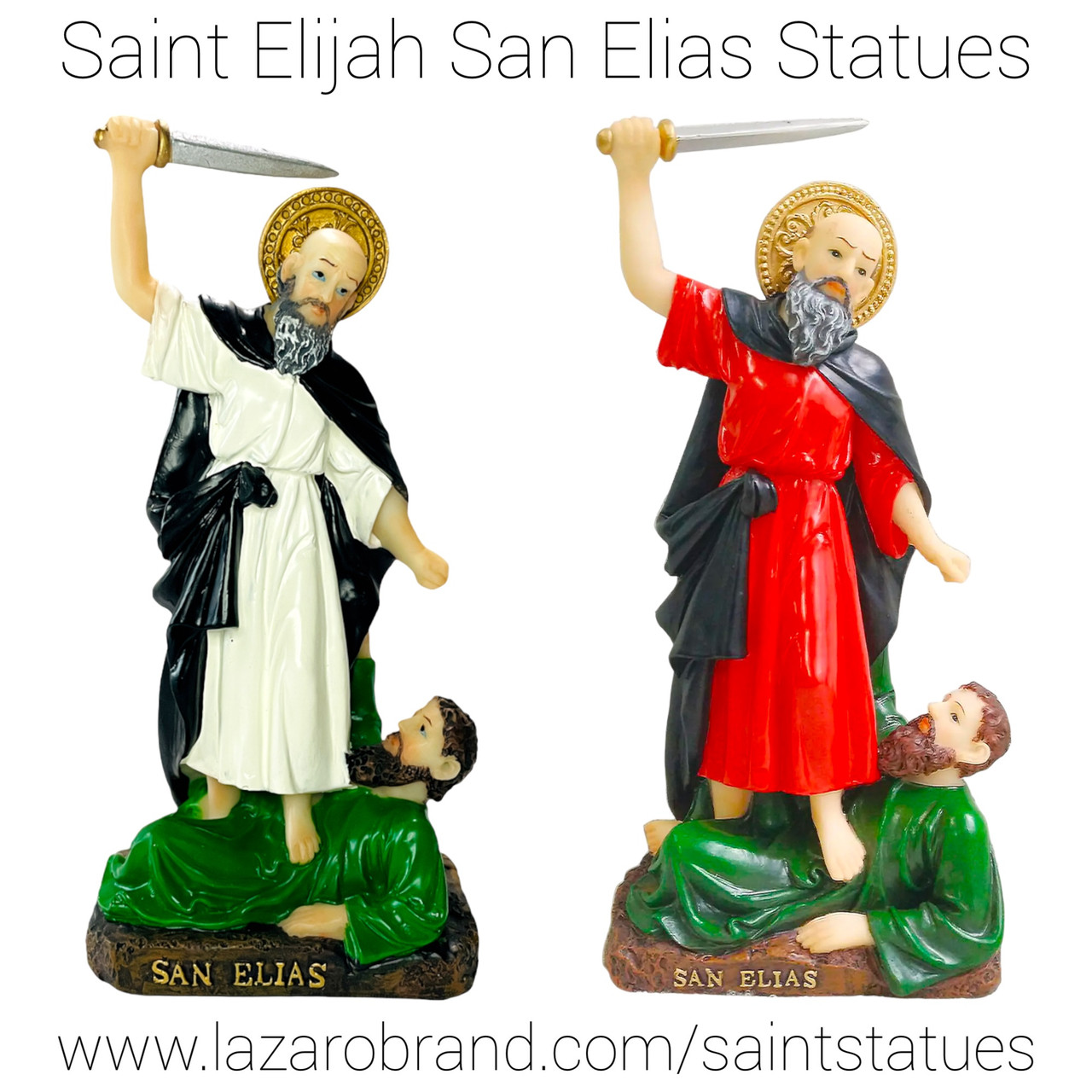 San Elias Statue: Baron Of The Cemetery Of The 21 Divisions - White (6 ...