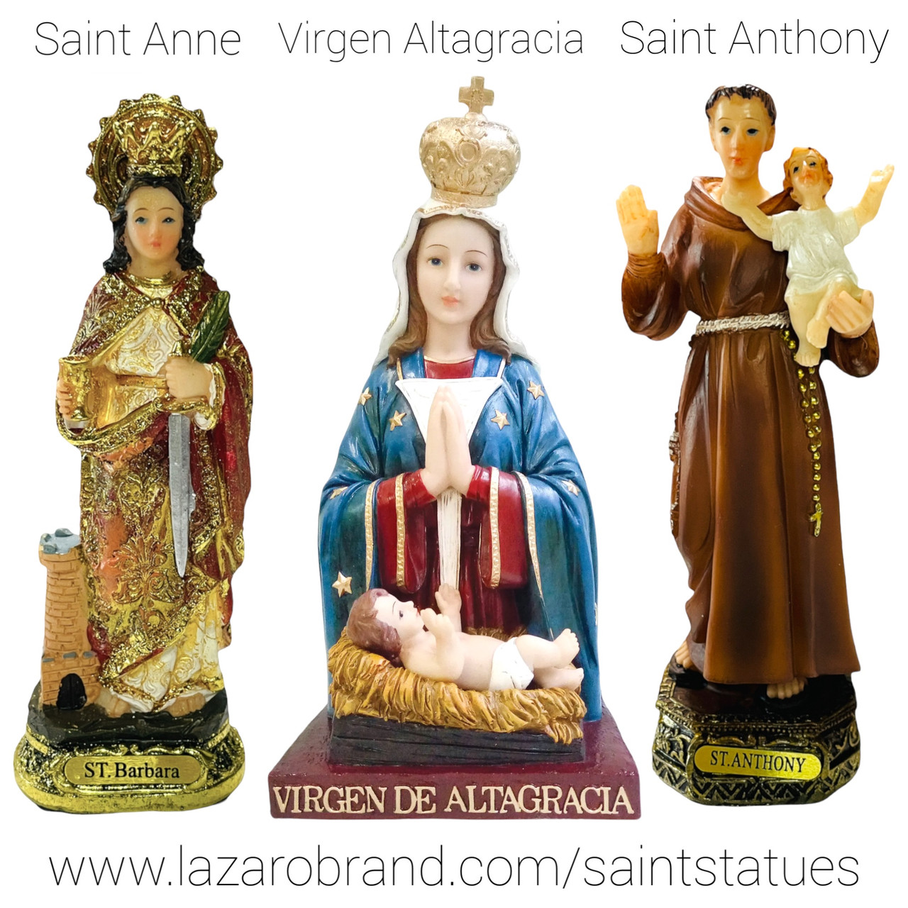Saint Barbara Statue: Defender Against Calamity, Symbol of Strength (5 ...