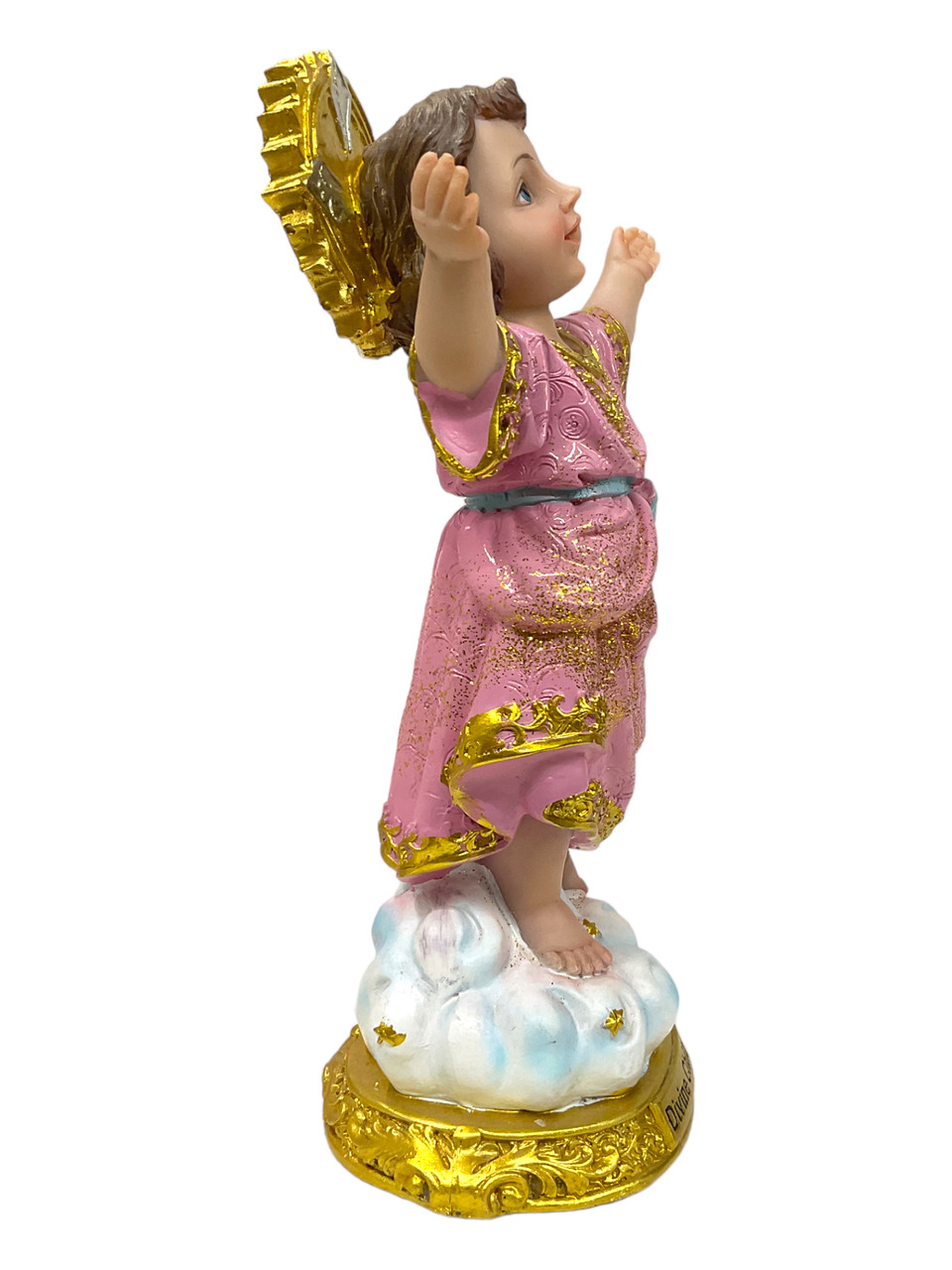 Divine Child Jesus Statue - Standing On Clouds (8”) - Botanica San Lazaro