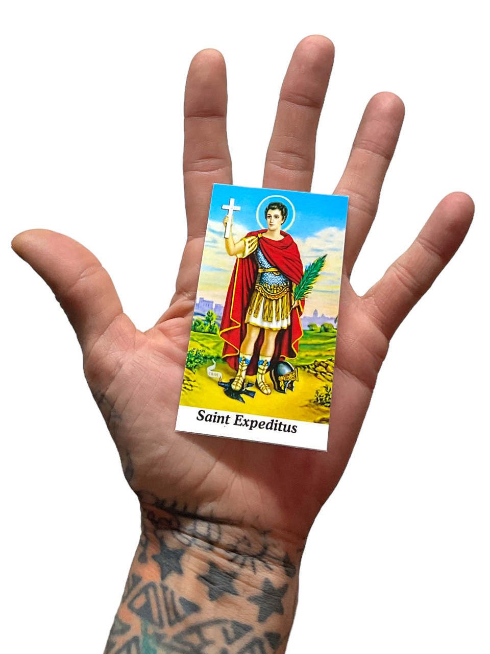 Saint Expeditus Laminated Prayer Card: Praying for Urgent Needs ...