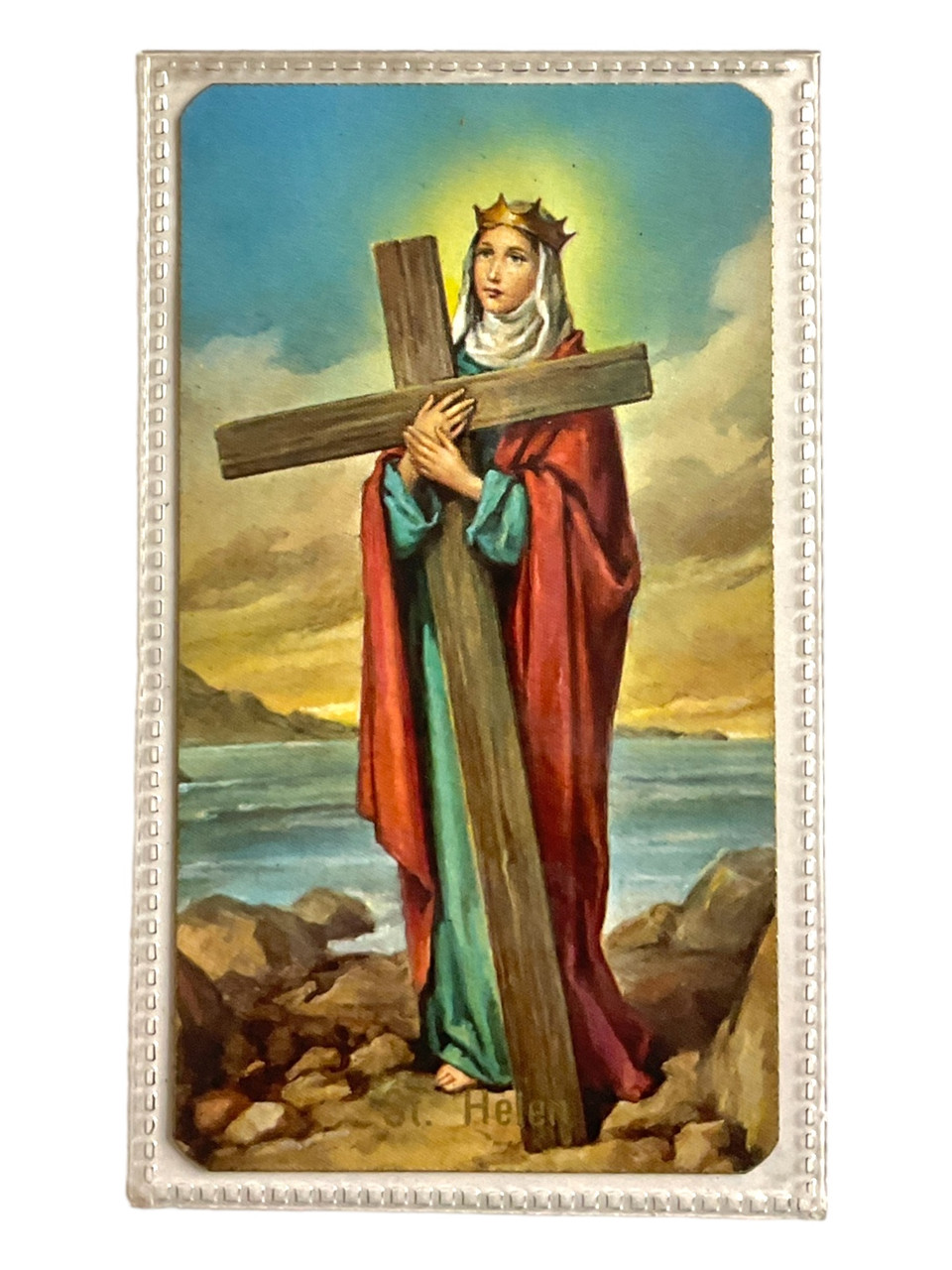 St. Helen/Santa Elena Laminated Prayer Card: Faith & Devotion (Spanish ...
