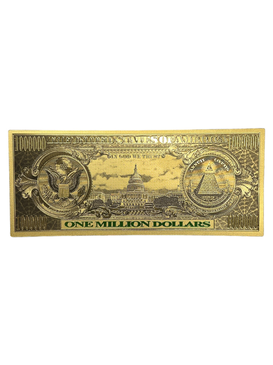 $1,000,000 Lucky Golden Money Talisman: Good Luck, Economic Protection ...