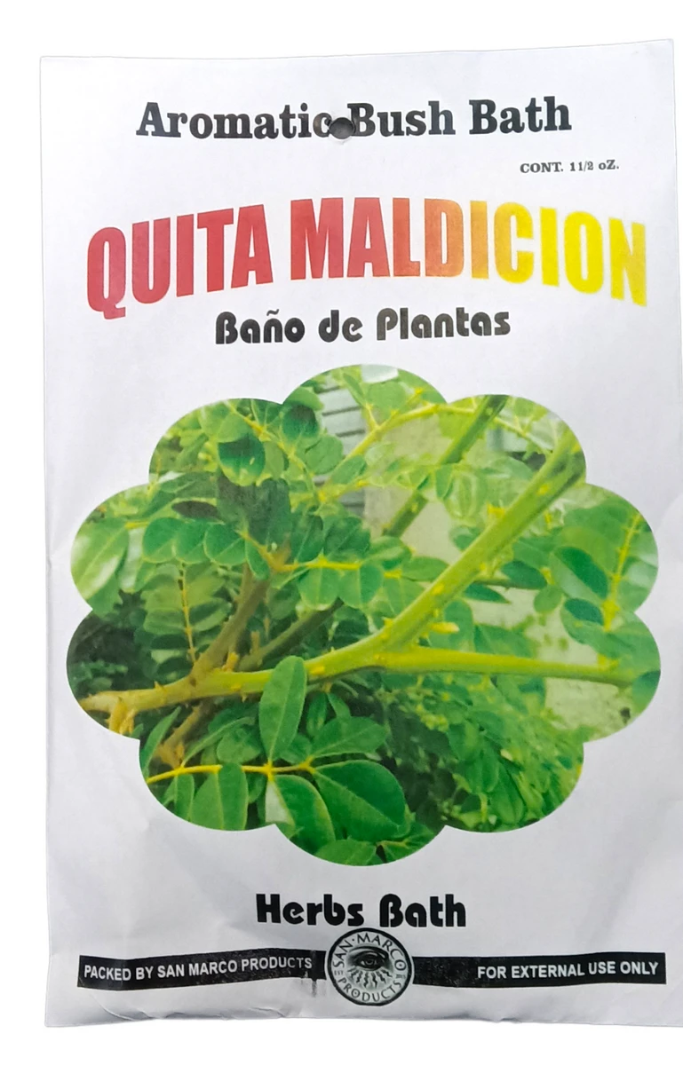 Quita Maldición Aromatic Plant Bath - Boil to Prepare - Lift Unseen ...