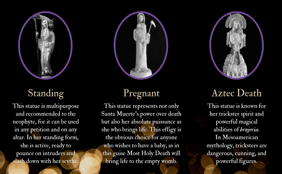Secrets of Santa Muerte by Cressida Stone | Prayers, Spells, Rituals ...