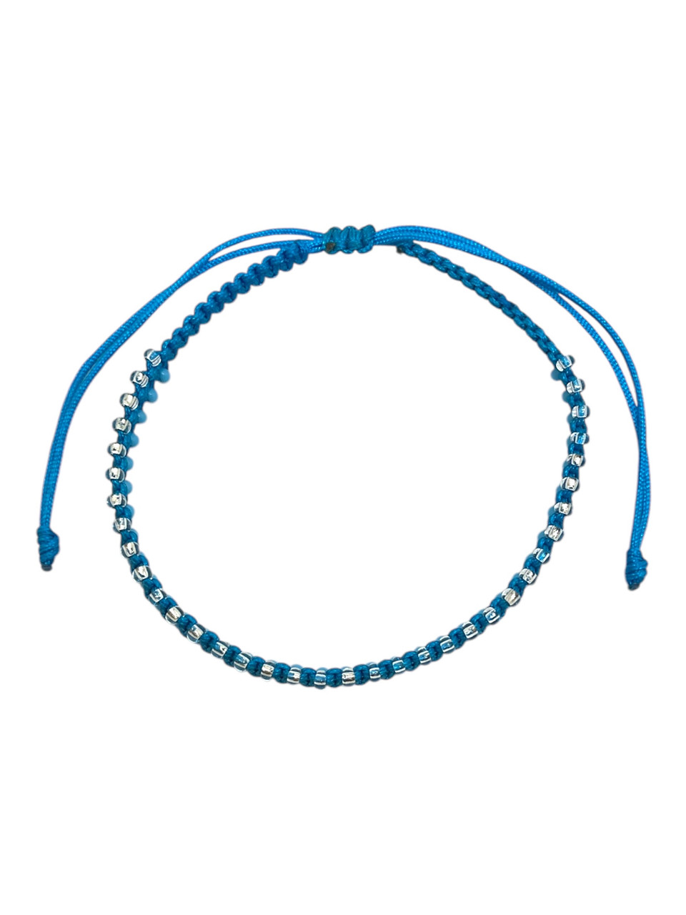 Yemaya's Ocean Flow - Colors Of The Orishas: Adjustable Length Macramé ...
