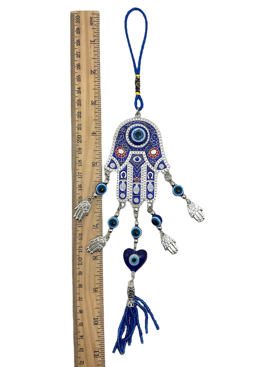 Good Vibes & Good Love: Hamsa Hand Amulet Talisman With Blue Evil Eye ...