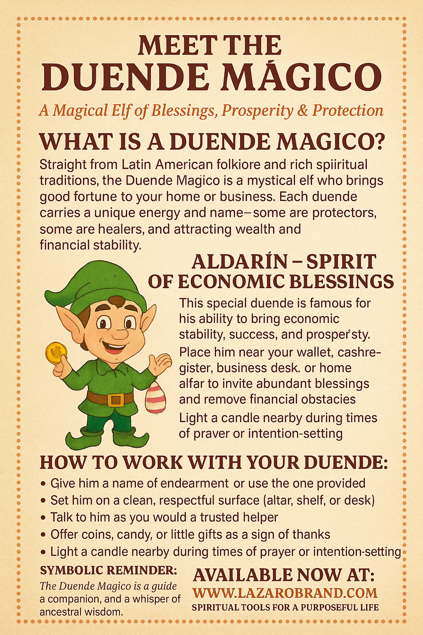 Duende Mágico: The Enchanted Spirit of Prosperity and Protection ...