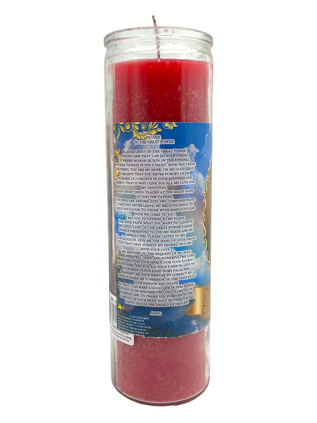 The Great Power (Gran Poder) 7 Day Prayer Candle – Protection, Open ...