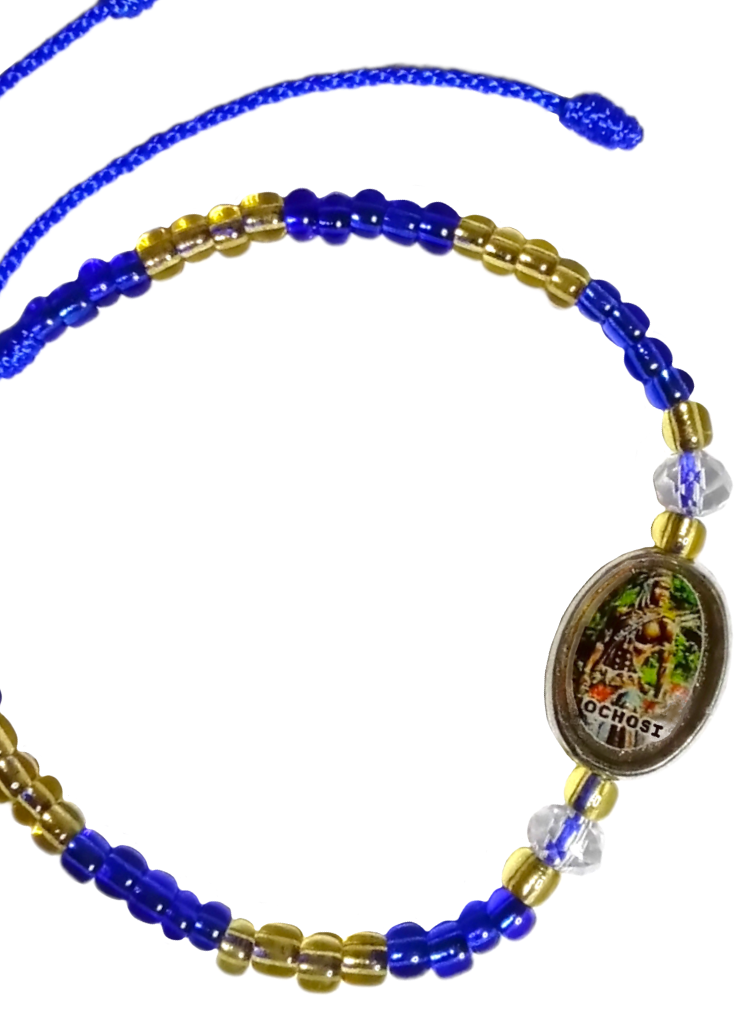 Orisha Ochosi Divine Hunter Image Bracelet For Personal Goals, Justice ...