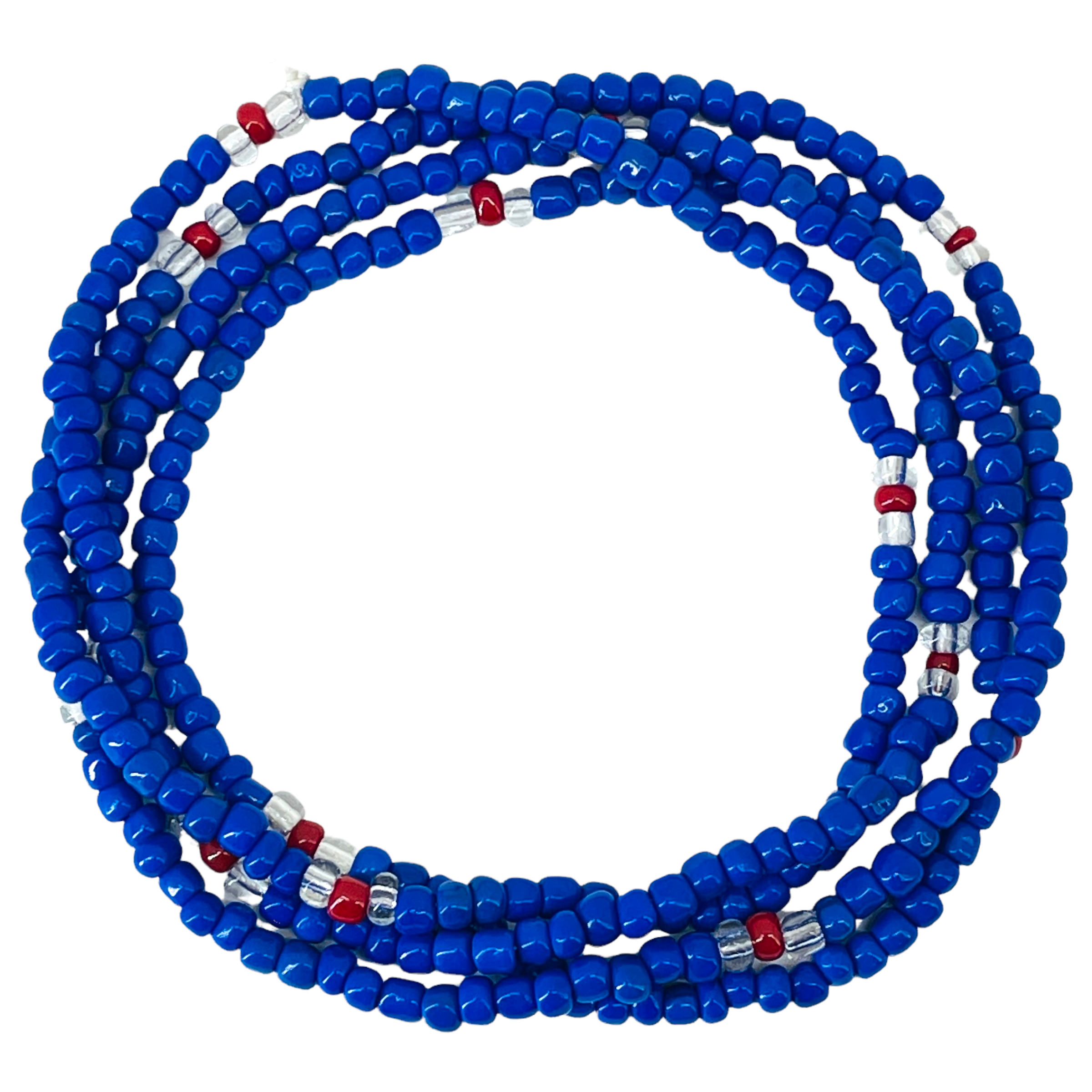 Orisha Olokun The Ruler Of The Waters Eleke Bead 34" Spiritual Necklace ...