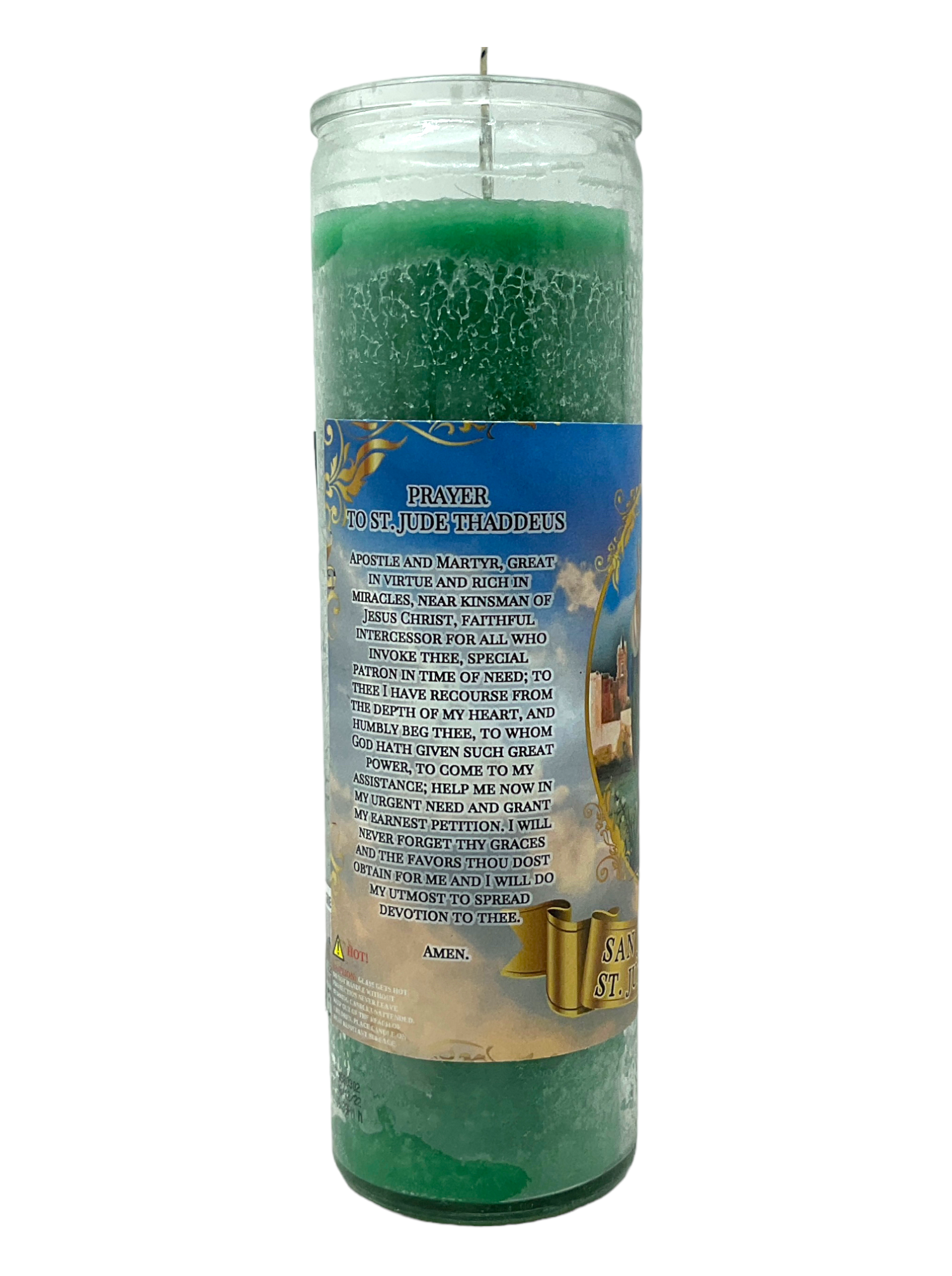 Saint Jude Thaddaeus (San Judas Tadeo) 7 Day Prayer Candle – Wellness ...