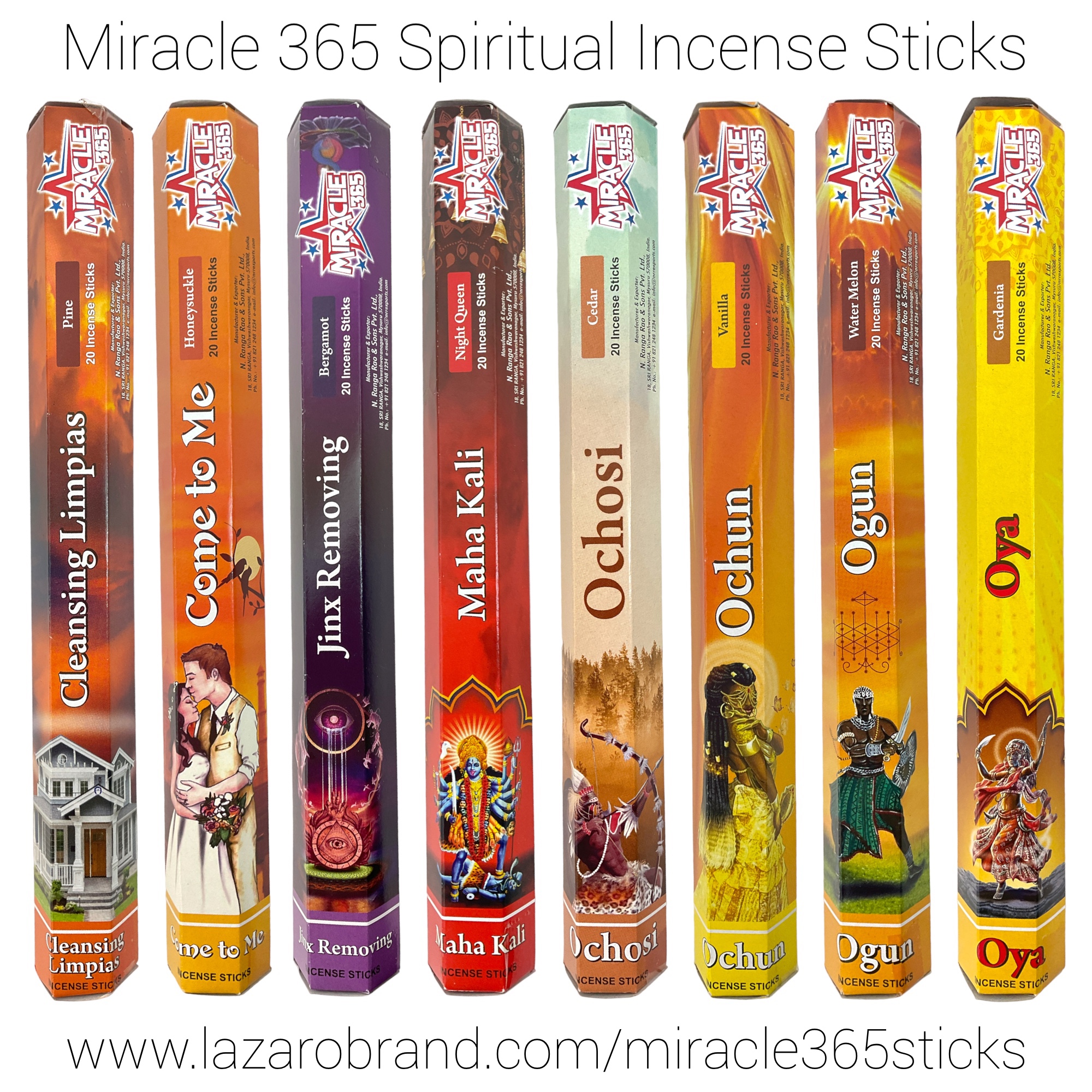 Jinx Removing Incense Sticks - Botanica San Lazaro