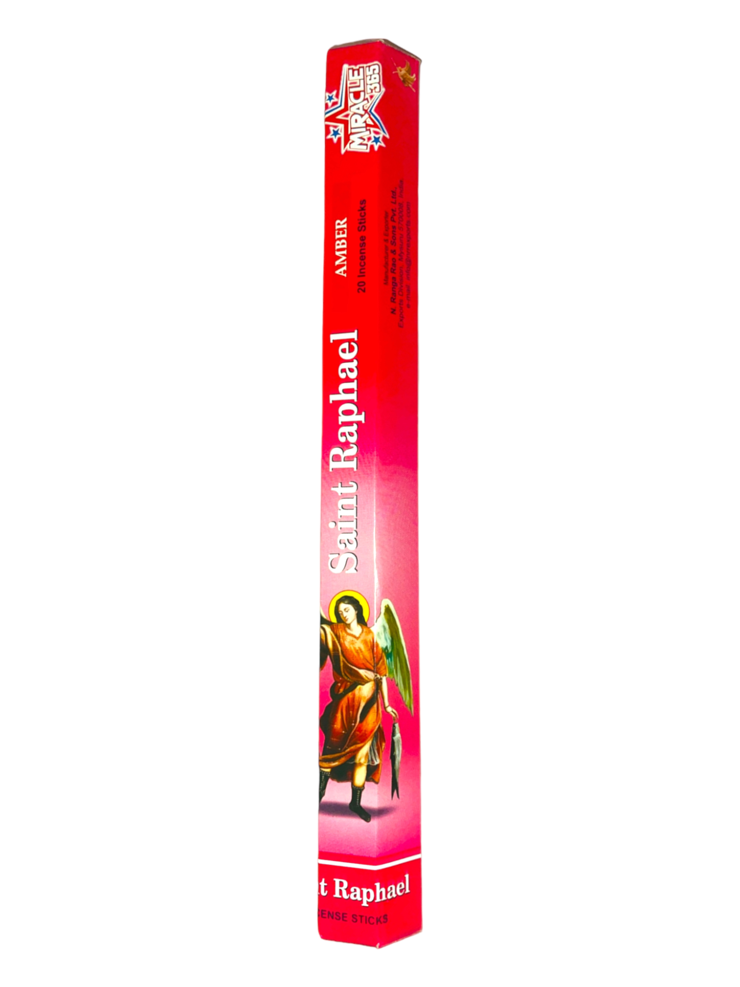 Saint Raphael Angel Of Healing Amber 20 Incense Sticks For Protection ...