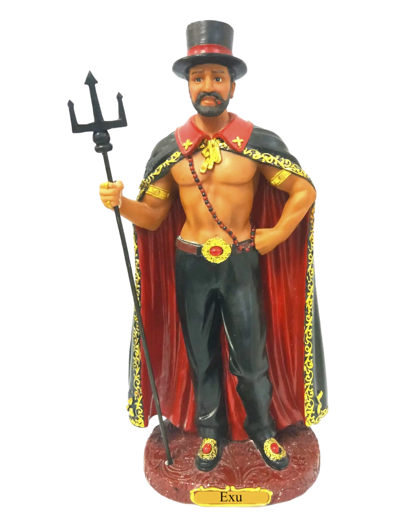 Exu EXÚ Statue: Divine Trickster Master Magician Pomba Gira’s Husband ...
