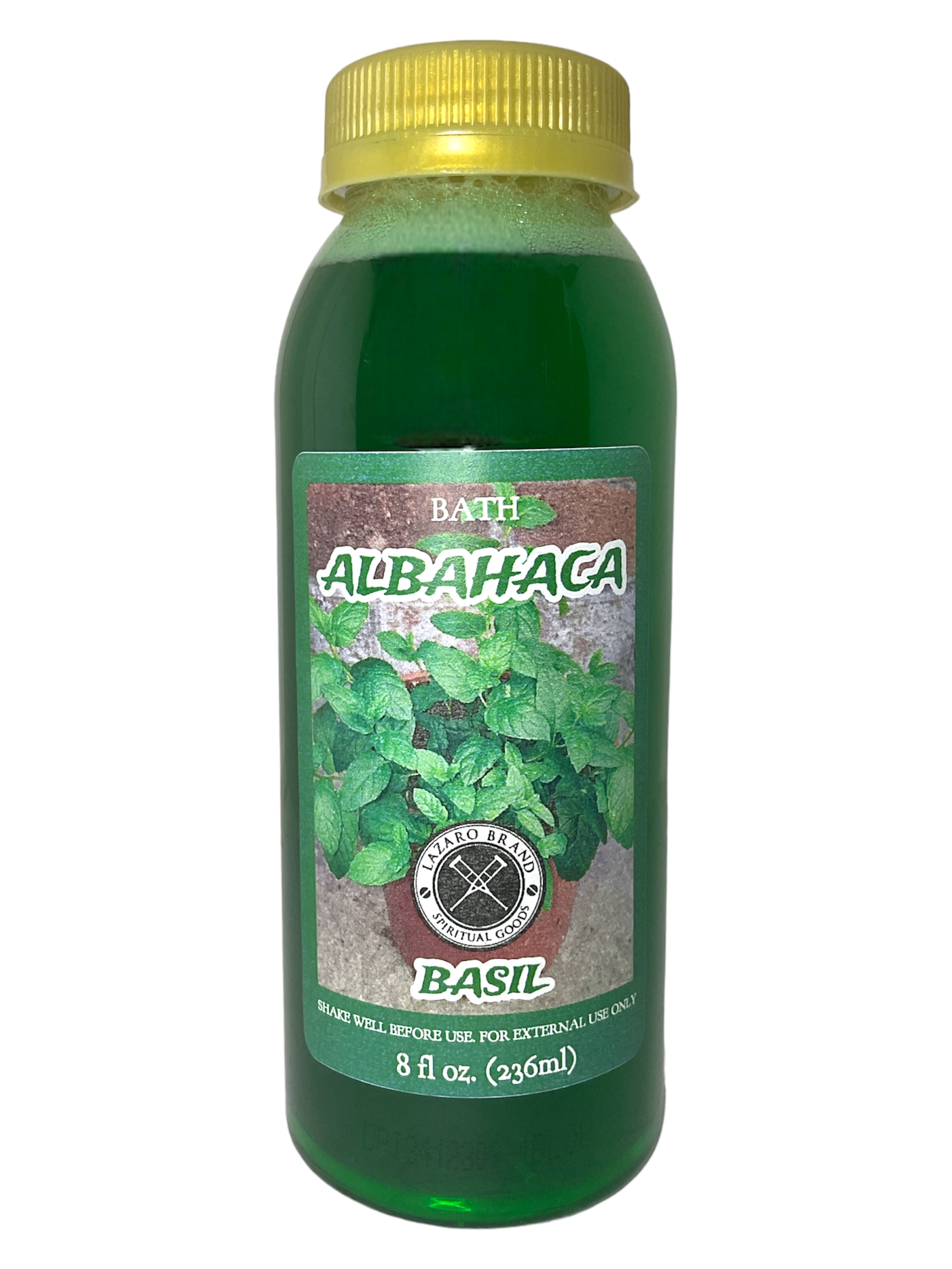 Basil Albahaca Spiritual Bath Liquid: Spiritual Protection (8oz ...