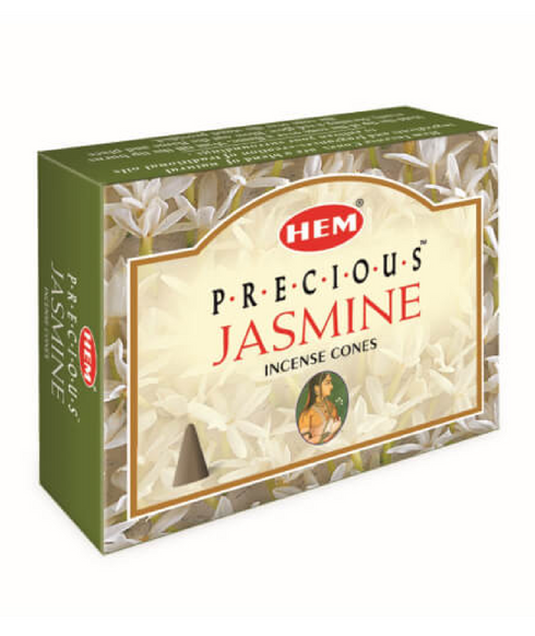 Precious Jasmine / Incense Cones / Release Stress, Uplift Mood & Find ...