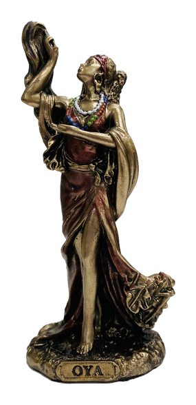 Orisha Oya Statue: Warrior Goddess Of Winds & Lightning Storms The ...