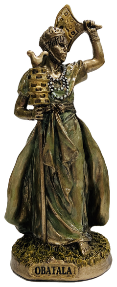 Orisha Obatala Sky Father Guardian Of All People Statue 4" - Lazaro ...