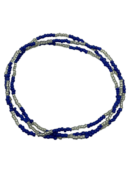 Orisha Yemaya Eleke Bead 40" Spiritual Necklace For Rejuvenation ...