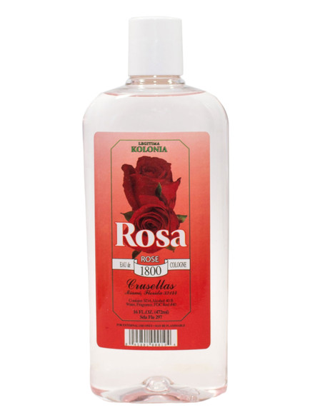 Rose Eau De Cologne / Rosa Kolonia 1800 / 16 oz / Attraction of Love, Passion, Romance / Dab on ...