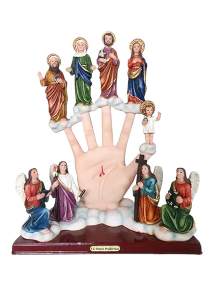 Powerful Hand Mano Poderosa Statue: Divine Intervention, Aid From ...