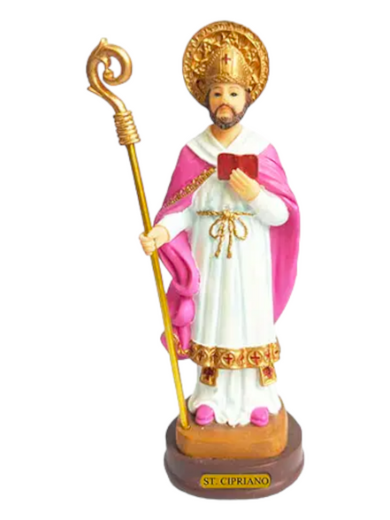 Saint Cipriano San Cyprian Statue: Master of Magick, Protector Against ...