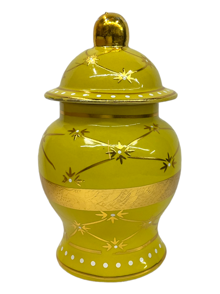 Orisha Oshun Offering Jar / Goddess of Love & Fertility / Yellow / 6 ...
