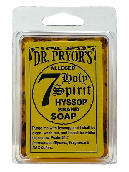 7 Holy Spirit Hyssop Soap Bar: Divine Cleansing & Purification for Body ...