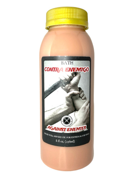Against Enemies Contra Enemigo Spiritual Bath Liquid: Remove Evil ...