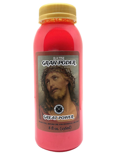 Great Power Gran Poder Spiritual Bath Liquid: Embrace Divine Strength ...
