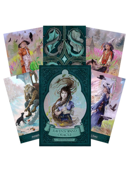 Raven’s Wand Oracle / Steven Hutton / 44 Card Deck / 60 Page Guidebook