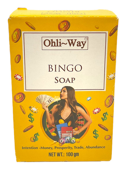 Bingo Soap Bar / 3.5oz / With English-Spanish Prayer Card & Charm ...