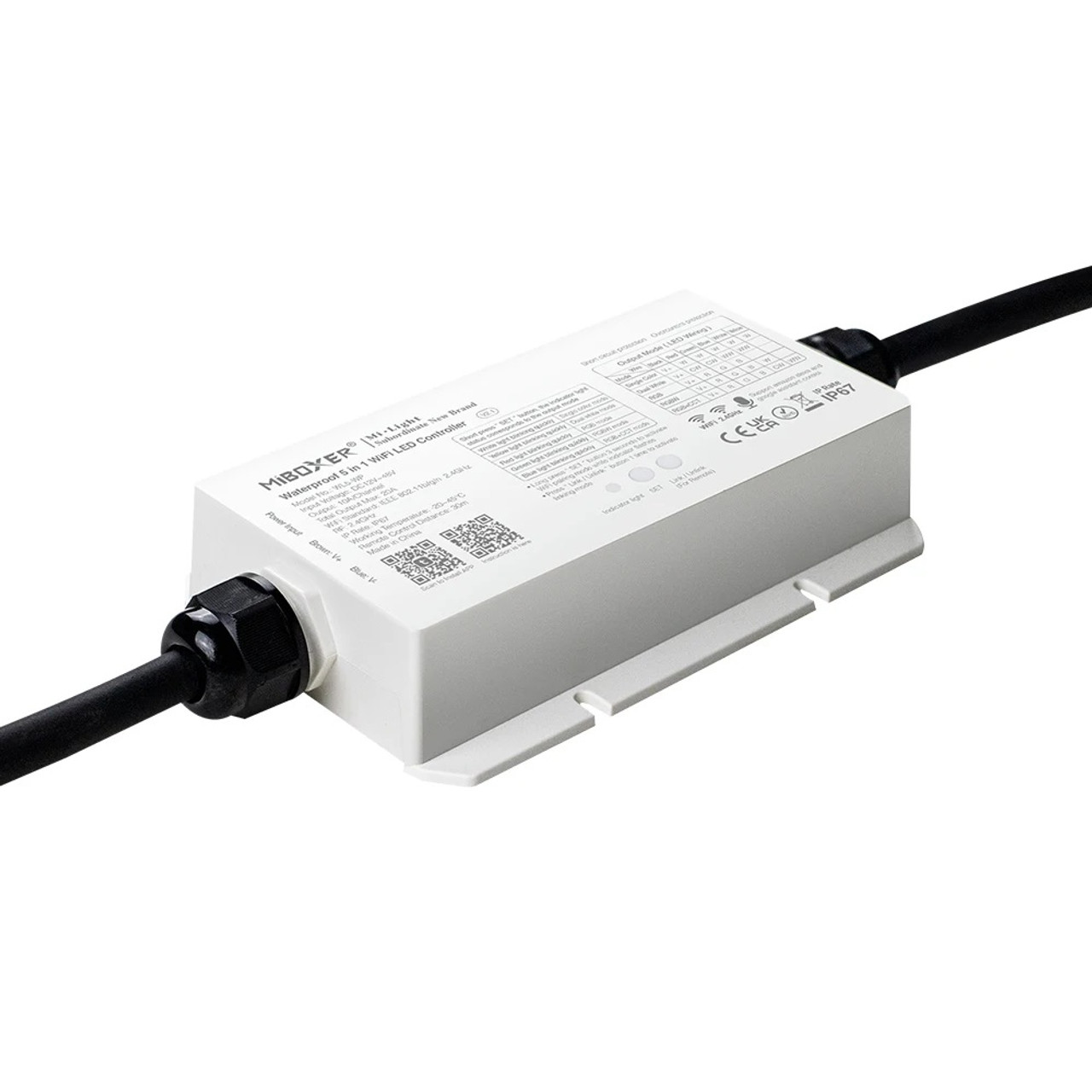 Easilight Waterproof 5 in 1 LED Strip Controller Wi Fi 2.4GHz
