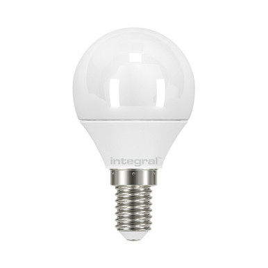 Integral LED E14 Golf Ball Frosted 3.4W (30W) Non-Dimmable