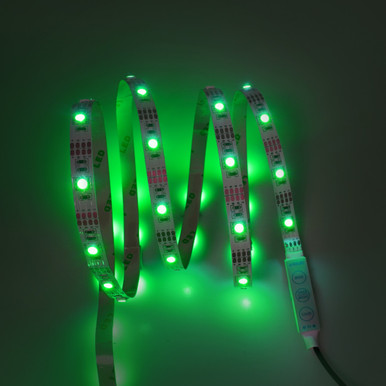 2m USB Powered RGB LED Strip Light TV Kit