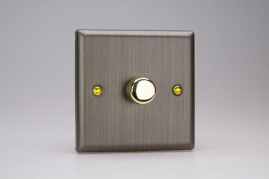 Varilight Antique Brass V-Pro Smart Master Wi-Fi Polished Brass LED ...